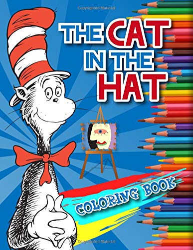 Buy The Cat in the Hat Coloring Book: Jumbo Coloring Book, Dr. Seuss ...