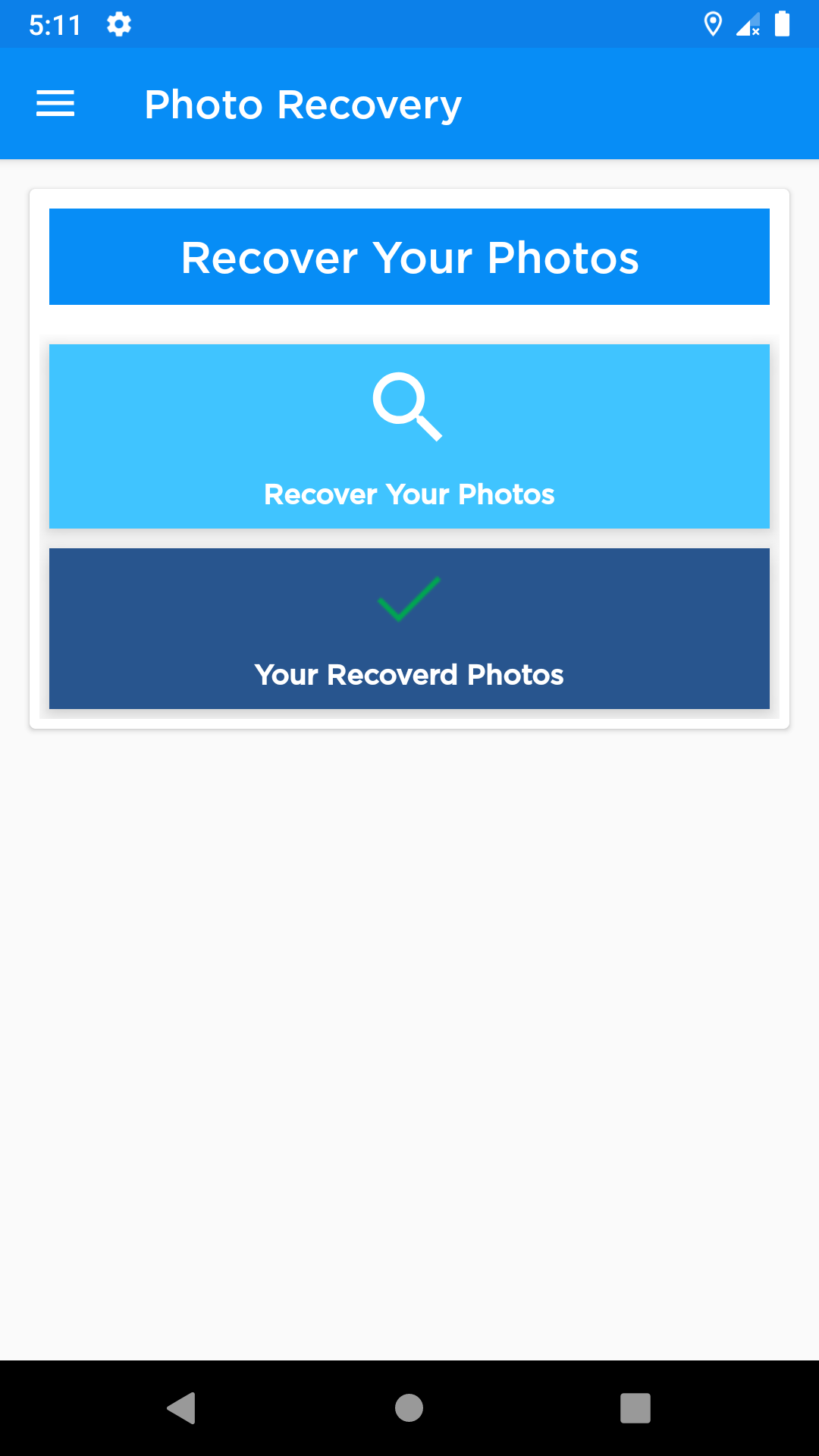 Photo Recovery - App on Amazon Appstore