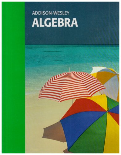 Addison Wesley Algebra: Smith, Stanley A.: 9780201812480: Amazon.com: Books