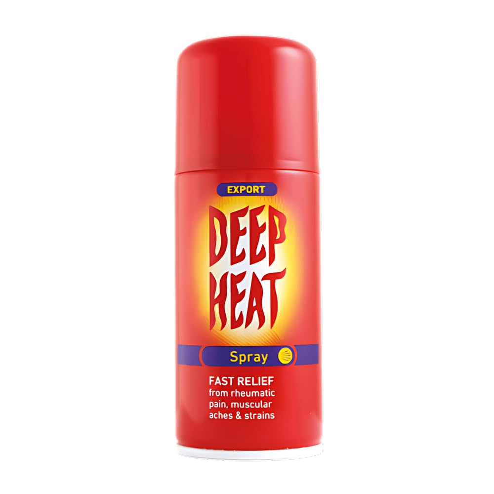 Deep Heat Spray for Fast Pain Relief 150ml - Original from Germany ...