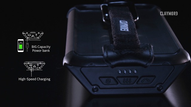 Watch CLAYMORE 3 FACE - Rechargeable Surface Area Light, 3 Light Modes ...
