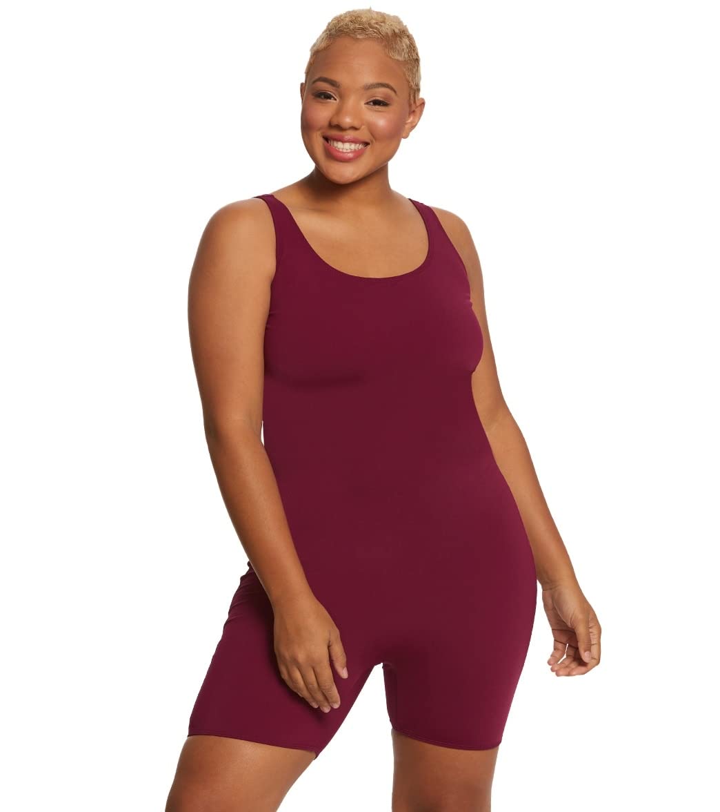 Snapklik.com : Sporti Plus Size HydroLast Chlorine Resistant Scoop Back ...