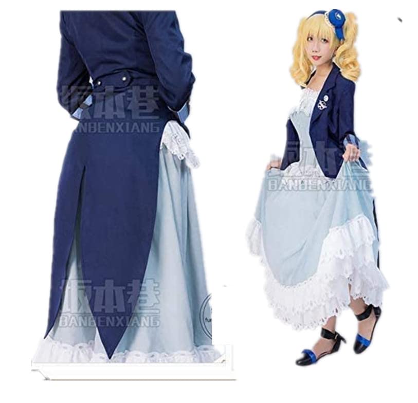 DK756　◆ 黒執事 （くろしつじ）　エリザベス・ミッドフォード　風ドレス 　コスプレ衣装　新品　完全オーダメイドも対応可能 Amazon.co.jp: 黒執事エリザベス・ミッドフォード 豪華客船編