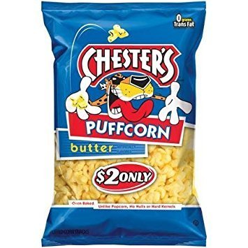 Amazon.com: Chester's Puffcorn Butter Puffed Corn Snacks, 3.5 Oz (1 bag)