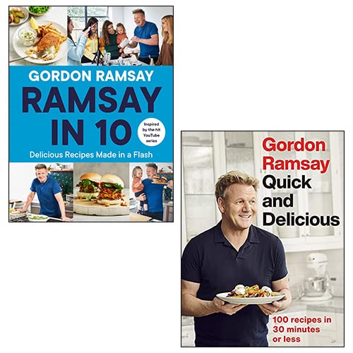 Gordon Ramsay Collection 2 Books Set (Gordon Ramsay's Good Food Fast ...