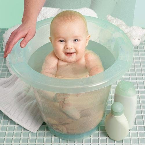 Amazon.com: European Upright Baby Bath Tub Color: Pure : Baby