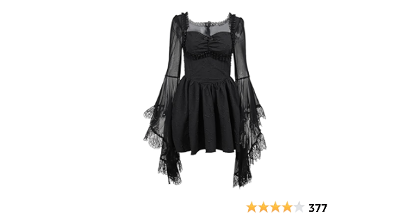 Summer Lace Mini Sleeveless Dress Lace Draped Bodycon Gothic Dress Gothic Vintage Goth Dresses