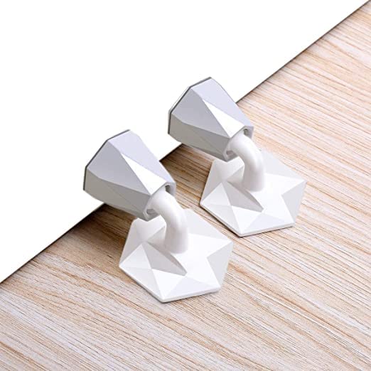 Varuja Silicone Door Stopper Sound Absorption Drill-Free Door Holder ...
