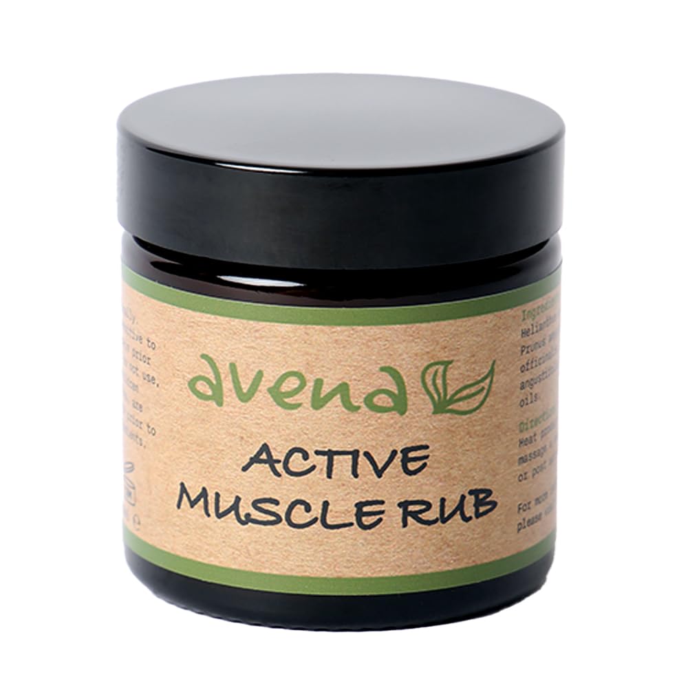 Avena Active Muscle Rub 120ml Jar : Amazon.co.uk: Health & Personal Care