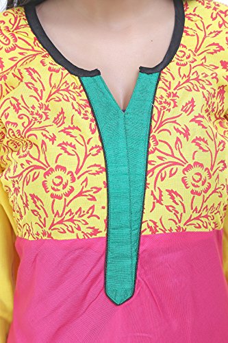 Buy Aaika Clothing cotton Kurti (Aaika Clothing 286_pink_44) at Amazon.in