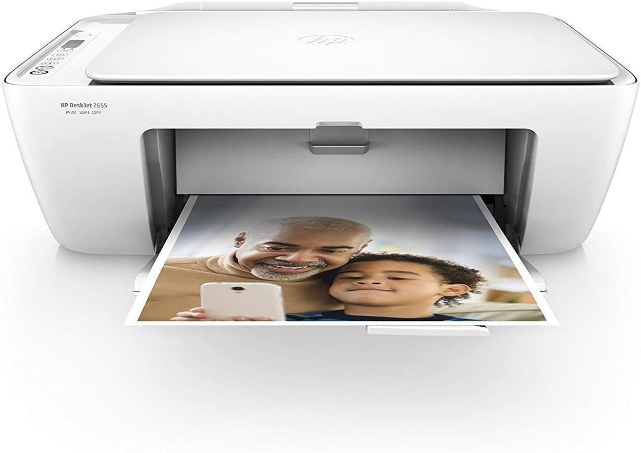 Amazon.com : HP DeskJet 2655 All-in-One Compact Printer, Scan and Copy ...