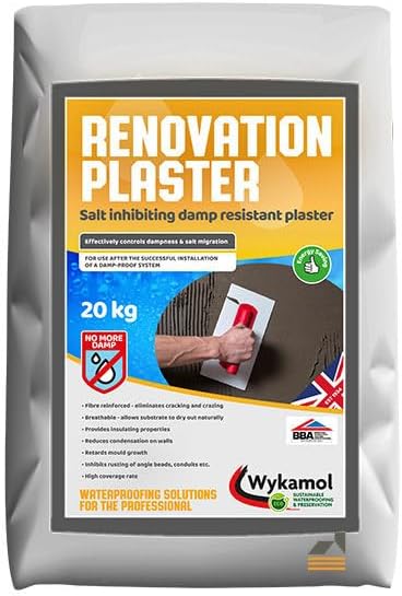 Anti Damp & Salt Renovation Plaster 20kg : Amazon.co.uk: DIY & Tools