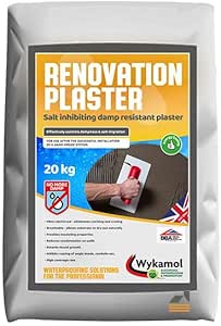 Anti Damp & Salt Renovation Plaster 20kg : Amazon.co.uk: DIY & Tools