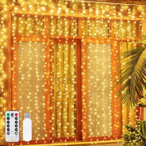 LED Light Curtain 3 x 3 meters | LED Moment