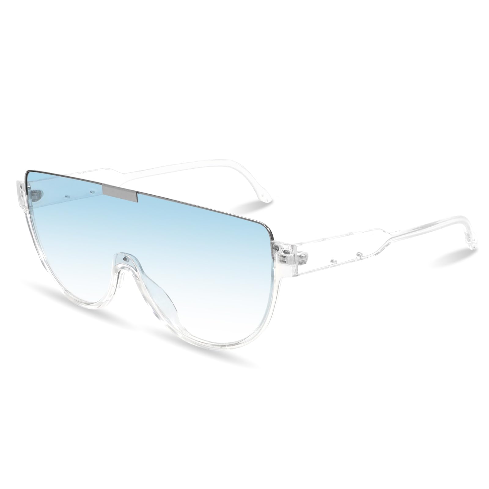 Snapklik.com : GUVIVI Retro Oversized Aviator Sunglasses For Women Men