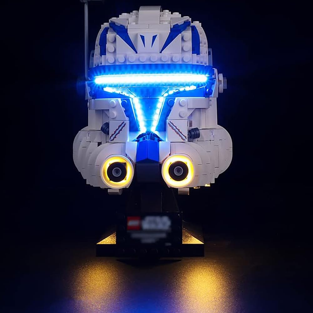 Amazon.com: Kyglaring Led Light kit for Lego Captain Rex Helmet ...