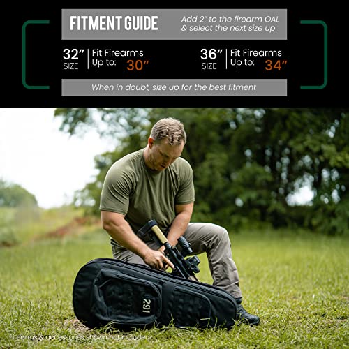 Snapklik.com : 32inch 36inch Short Barrel Rifle Case Soft Tactical ...