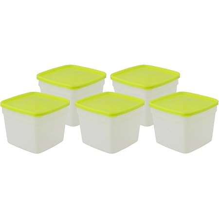 Amazon.com: Arrow Home Products 1 Pint Freezer Containers for Food ...