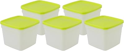 Amazon.com: Arrow Plastic Stor-Keeper Freezer Storage Containers - 1.5 ...