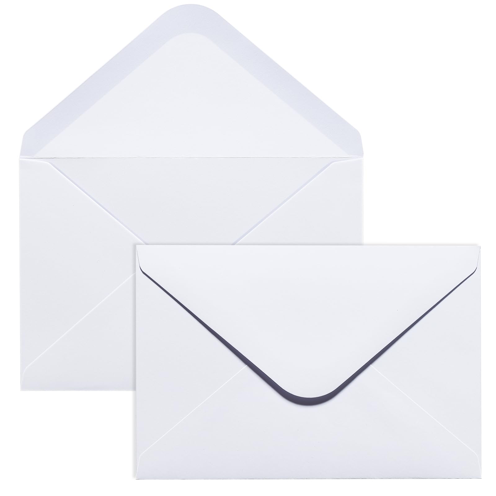 Packpal 50PACK 5x7 Envelopes for Invitations, A7 Envelopes, Perfect ...