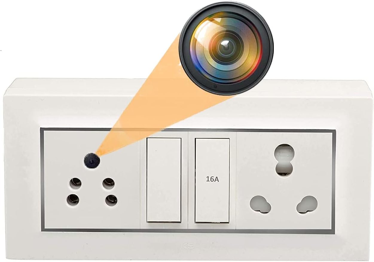 Buy SAFETY NET, SPY Camera WiFi 1080P HD Modular Switch Board - Hidden ...