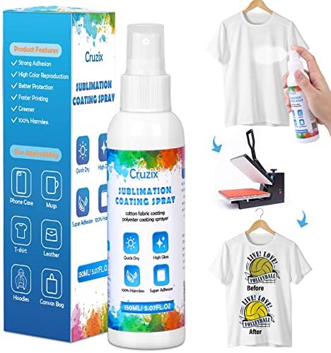 Amazon.com: 100ml Sublimation Spray, Sublimation Coating Spray for All ...