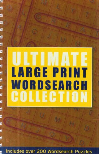 Ultimate Large Print Wordsearch Collection | Amazon.com.br