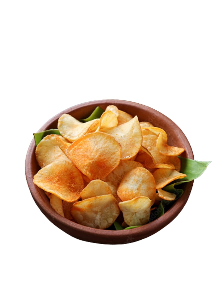 MIDDDAY Kerala Tapioca chips | Kappa pori | Tapioca Snacks, 1 kg ...
