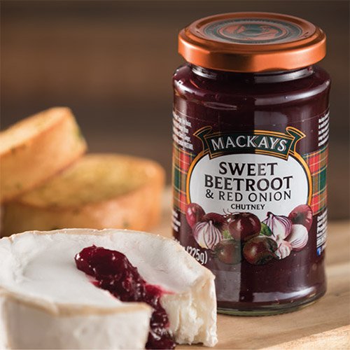 Snapklik.com : Sweet Beetroot & Red Onion Chutney By Mackays