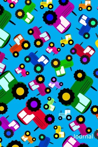 Amazon.com: Journal: Sky blue rainbow tractors notebook: 9781540370358 ...