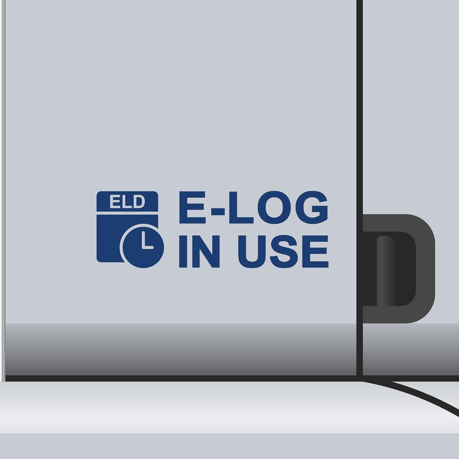 Amazon.com - 2 Pack - ELD E-Log in Use Vinyl Decal Electronic Logging ...