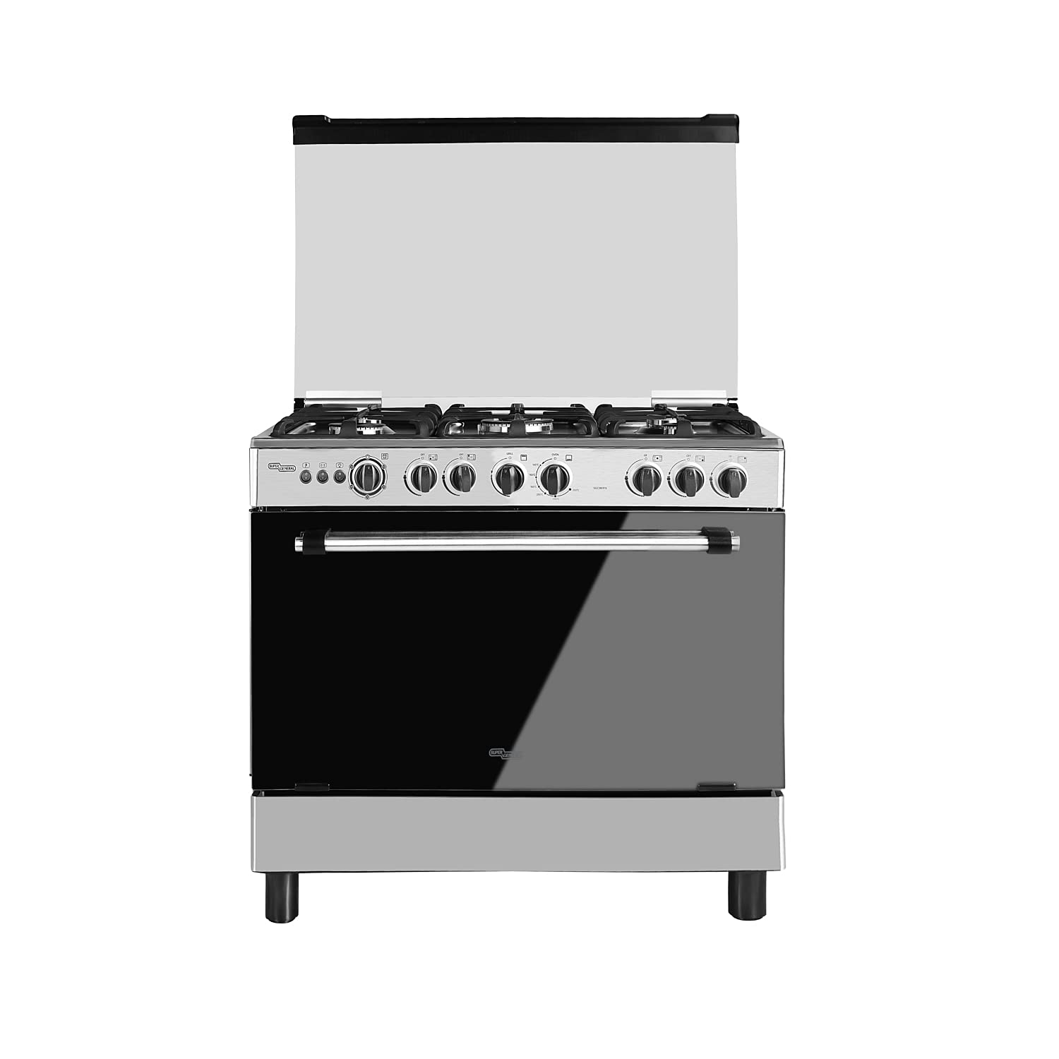 Buy Super General Freestanding Cooker 5 Burner Full Safety Steel