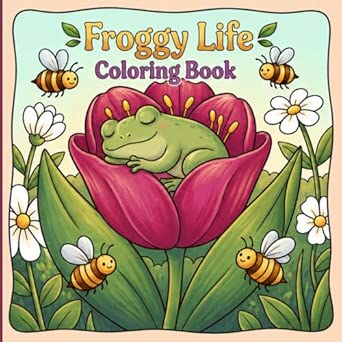 Froggy Days: Coloring Book : Moţ, Alex: Amazon.it: Libri