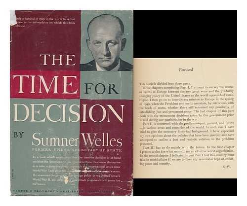 The time for decision: Welles, Sumner: 9780598690623: Amazon.com: Books