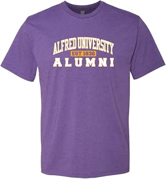 Amazon.com: Alfred University Alumni Unisex Premium Short Sleeve T ...