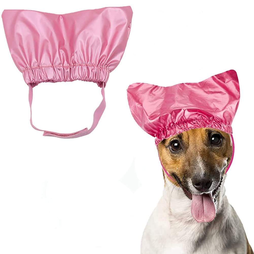 Amazon.com: Pet Shower Cap - Waterproof Reusable Bath Ear Covers with ...