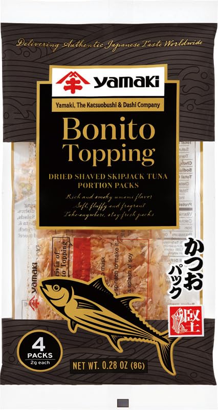 Amazon.com : Yamaki Bonito Topping, Premium Dried Shaved Skipjack Tuna ...