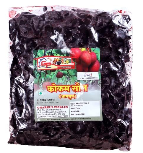 Gharkul Pickles Homemade Kokam Sole Kokam Sole 500 Gm : Amazon.in ...