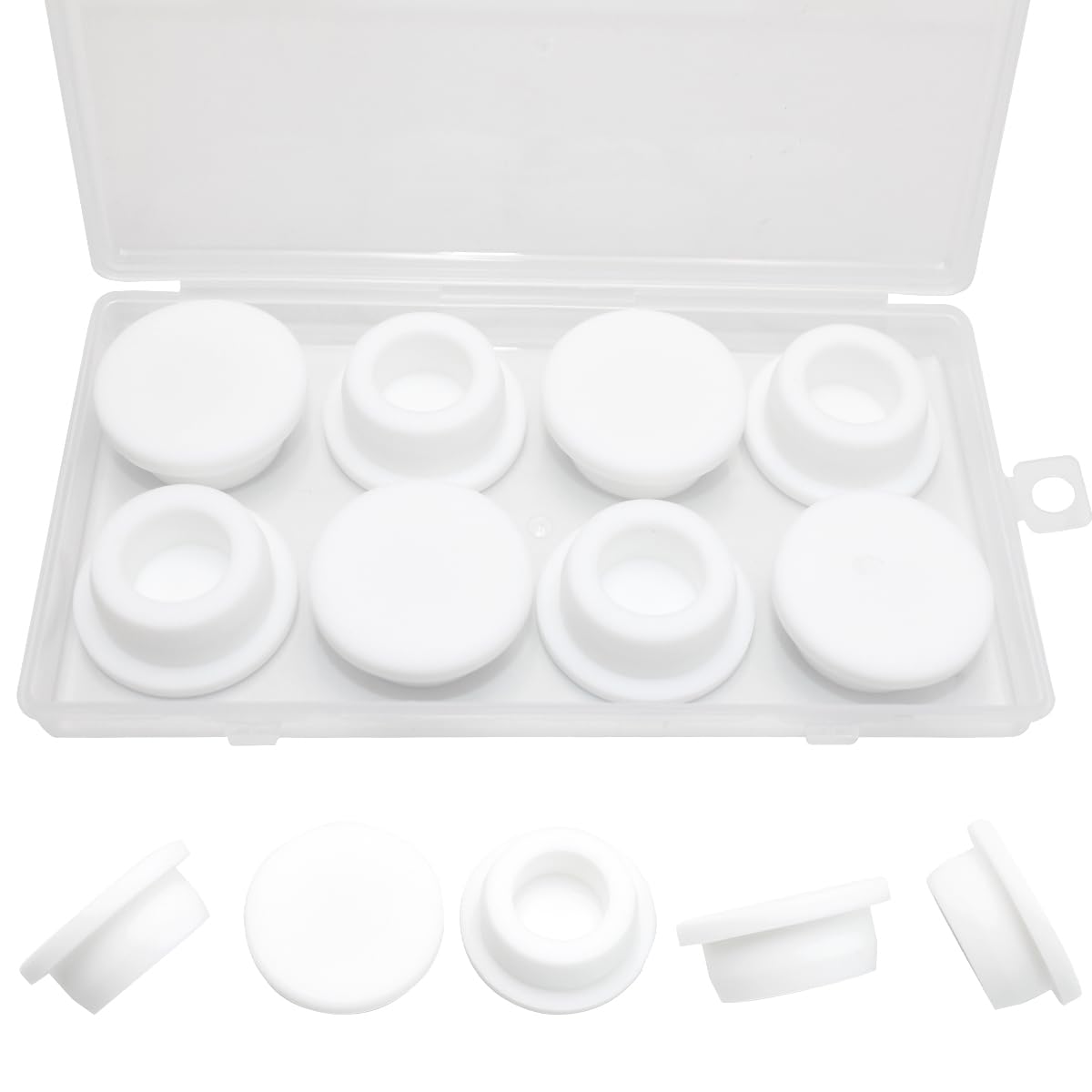 Amazon.com: BOPOREAE 8Pcs 1"/26mm Rubber Plugs for Holes-T Type ...
