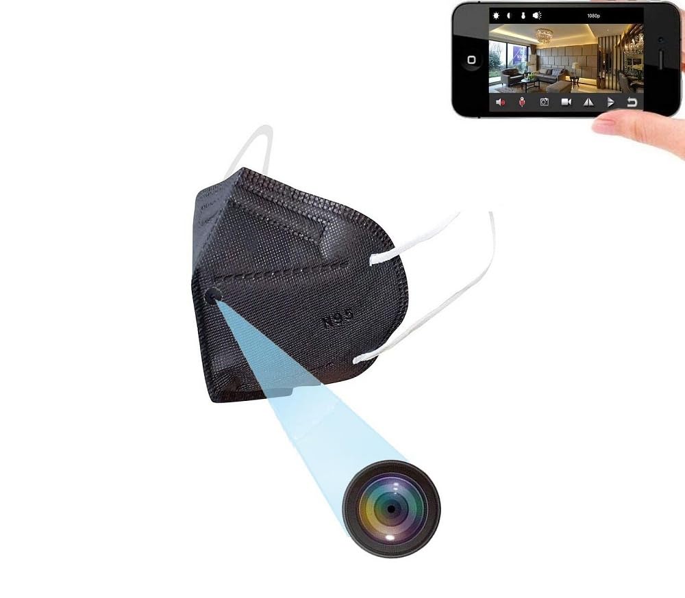 Buy SAFETYNET Mini WiFi 1080P Mask Camera | Wireless Hidden Indoor ...