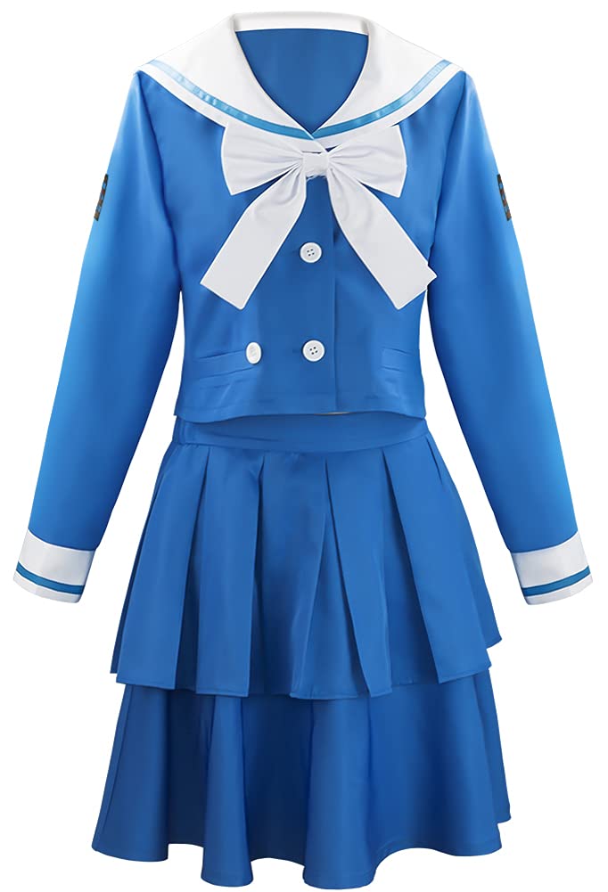 Buy Faonny Danganronpa V3 Akamatsu Kaede Cosplay Costume Chabashira ...