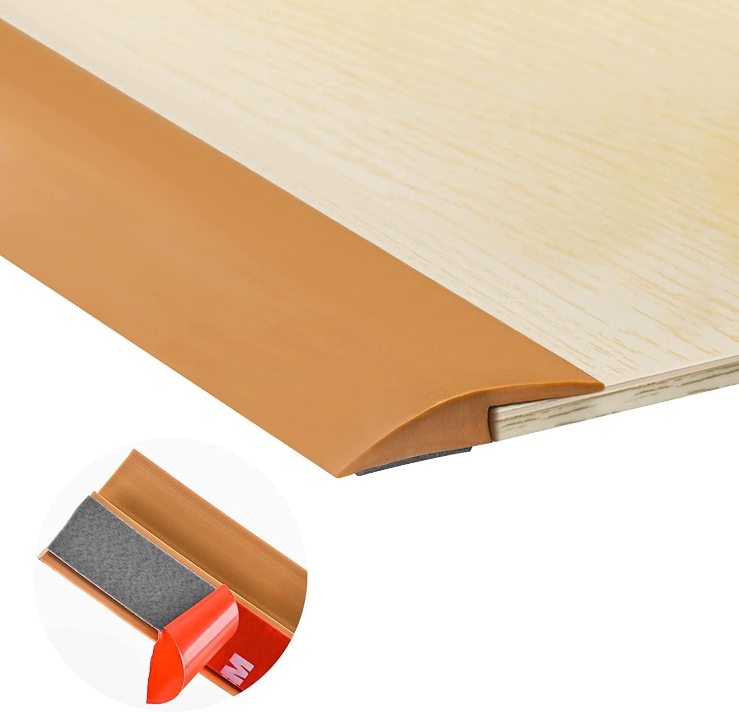 Amazon.com: Floor Transition Strip,Self Adhesive Carpet Edging Trim ...