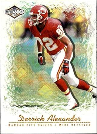 Amazon.com: 2001 Pacific Impressions #63 Derrick Alexander NFL Football ...