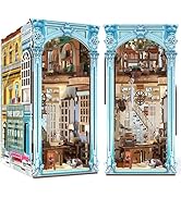 Amazon.com: MiniCity Book Nook Kit, DIY Miniature Dollhouse Booknook ...