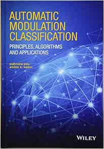 Automatic Modulation Classification: Principles, Algorithms and Applications: Zhu, Zhechen ...