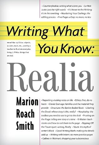 Writing What You Know: Realia: Marion Roach Smith: 9781935534020 ...