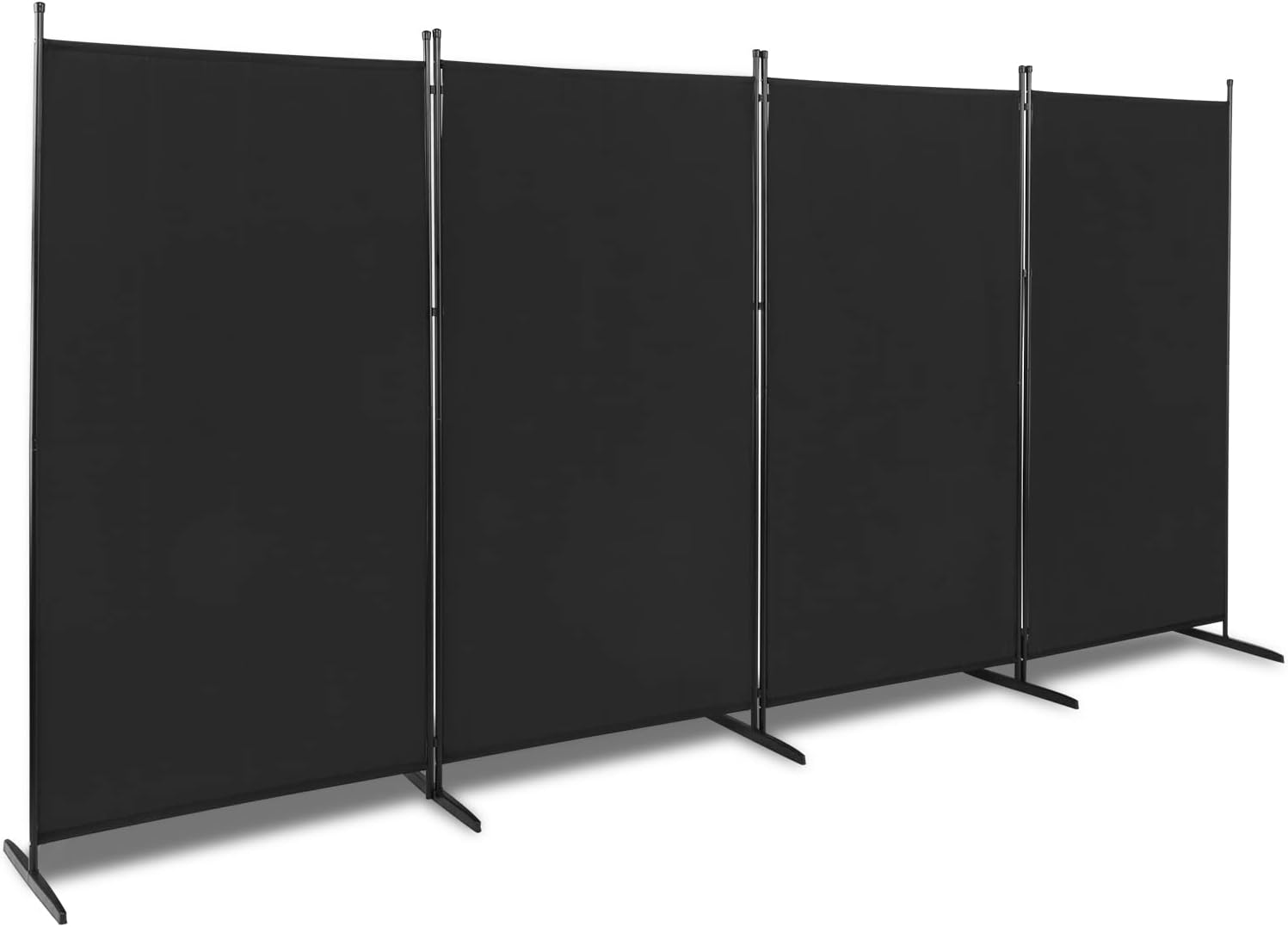 Amazon.com - 6FT Room Divider 4 Panel Folding Privacy Screens, Folding ...