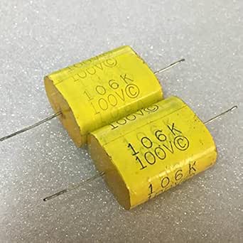 Disassemble 100V 10UF 106K Pro Audio Coupling tin Film elE Ctrodeless ...