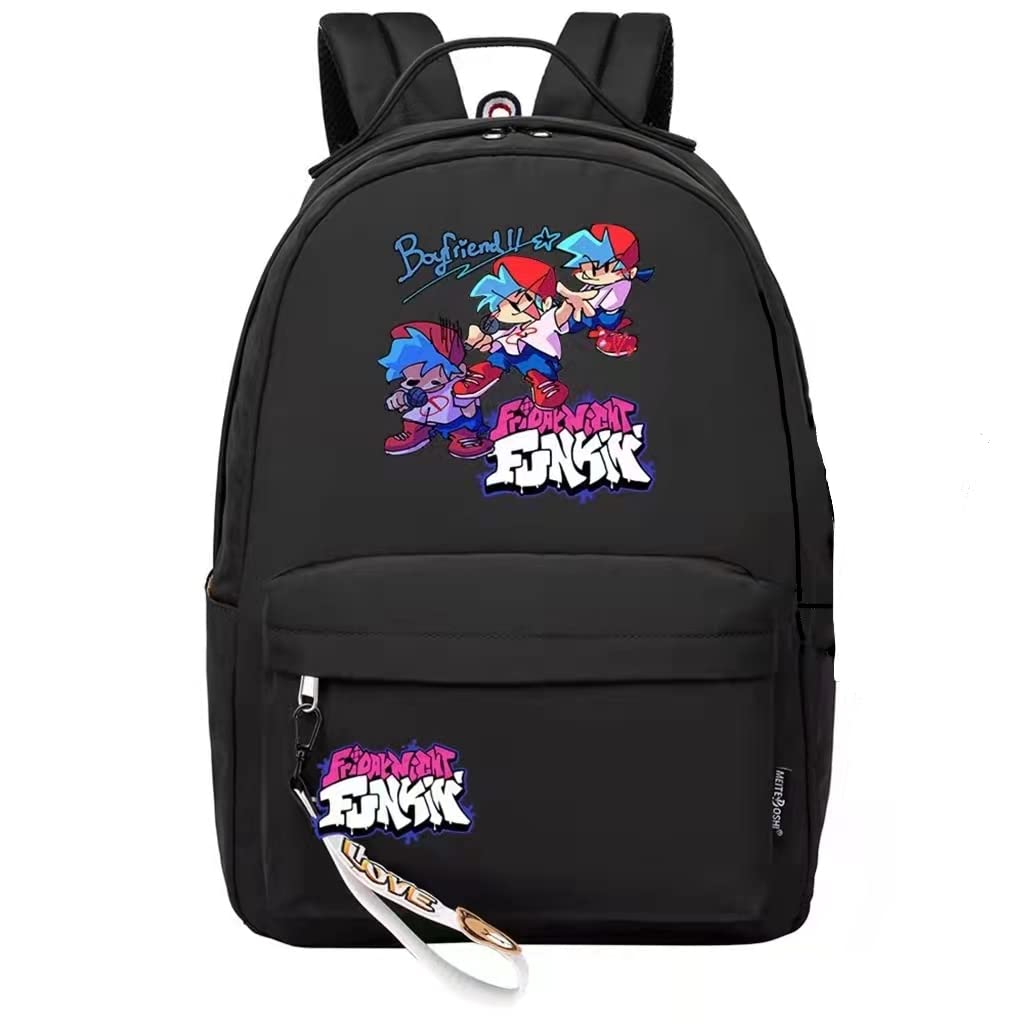 Buy Friday Night Funkin Backpack for Kids,16.1 Inch Stylish Primary ...