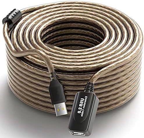 USB Extension Cable, tunghey USB 2.0 Active Extension Cable A Male to A ...